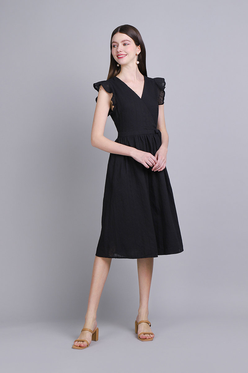 Verna Dress In Classic Black | Kind To Kind