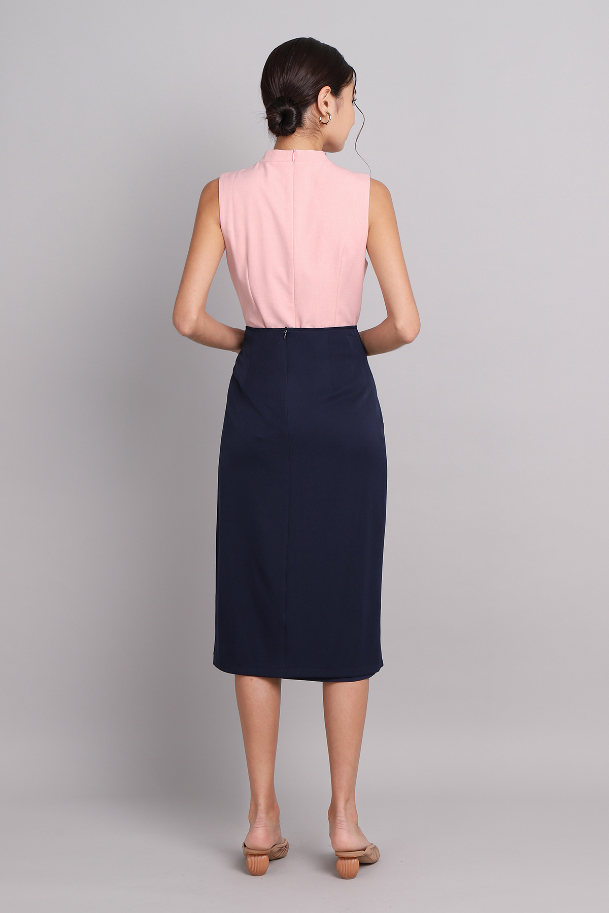 Clover Skirt In Navy Blue | Kind To Kind