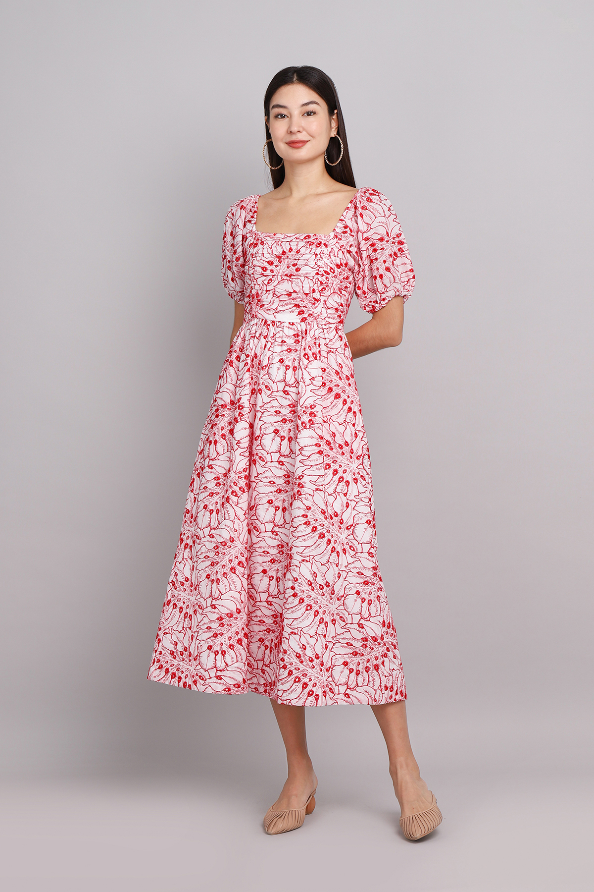 Rivera Dress In Red Eyelet | Kind To Kind