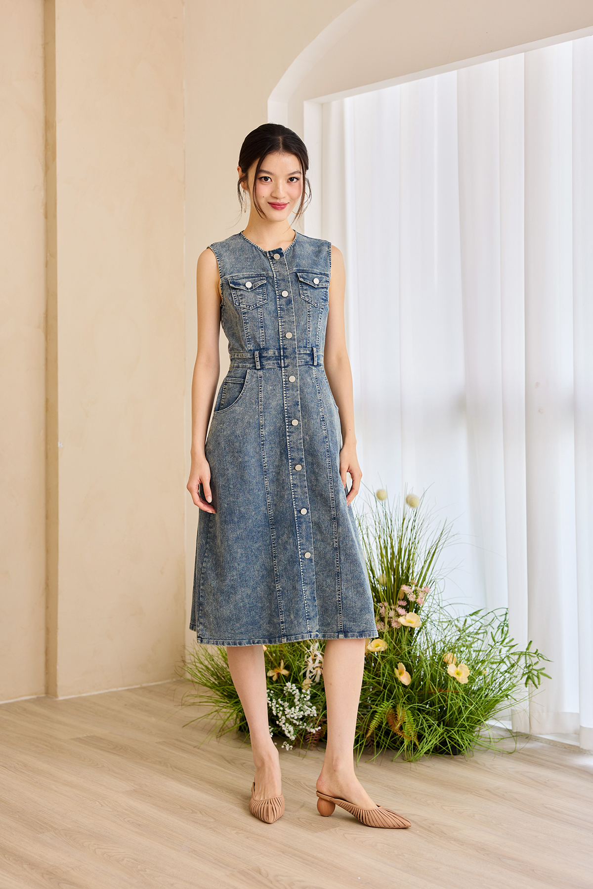 Arizona Dress In Mid Wash | Kind To Kind