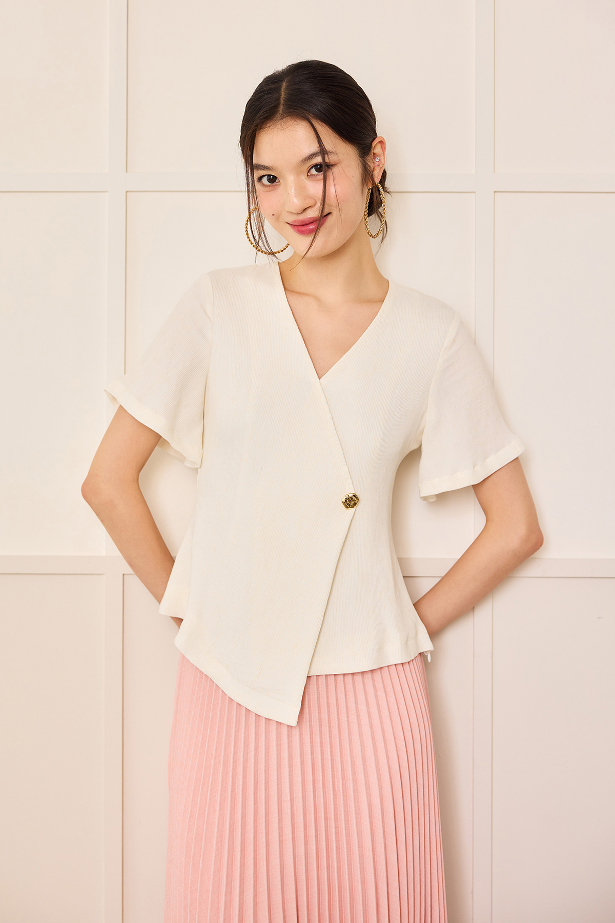 Odette Top In Ivory | Kind To Kind