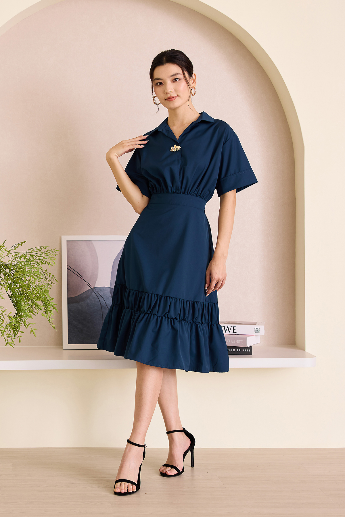 Ryleigh Dress In Peacock Blue | Kind To Kind