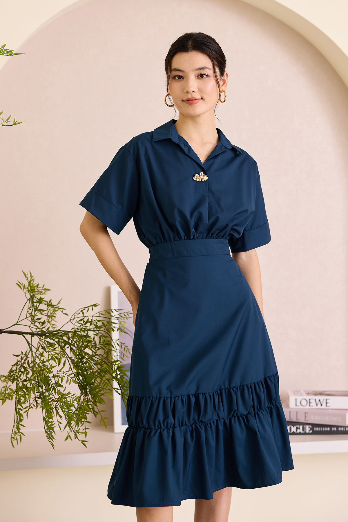 Ryleigh Dress In Peacock Blue | Kind To Kind