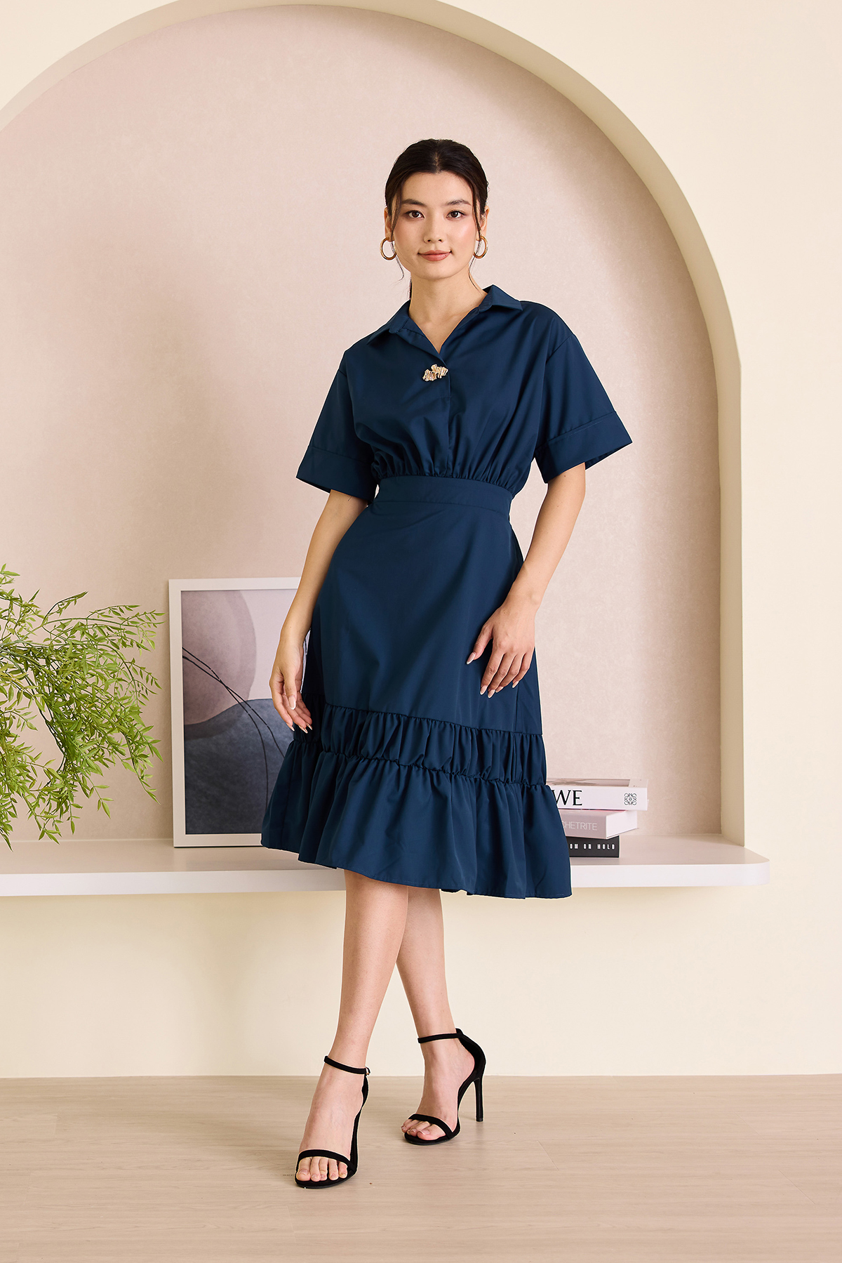 Ryleigh Dress In Peacock Blue | Kind To Kind