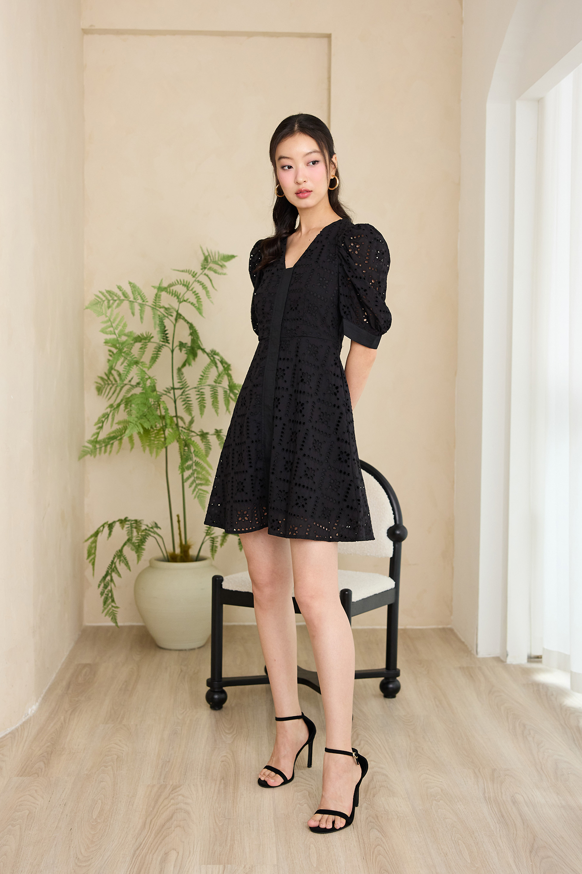 Angeline Dress In Classic Black | Kind To Kind