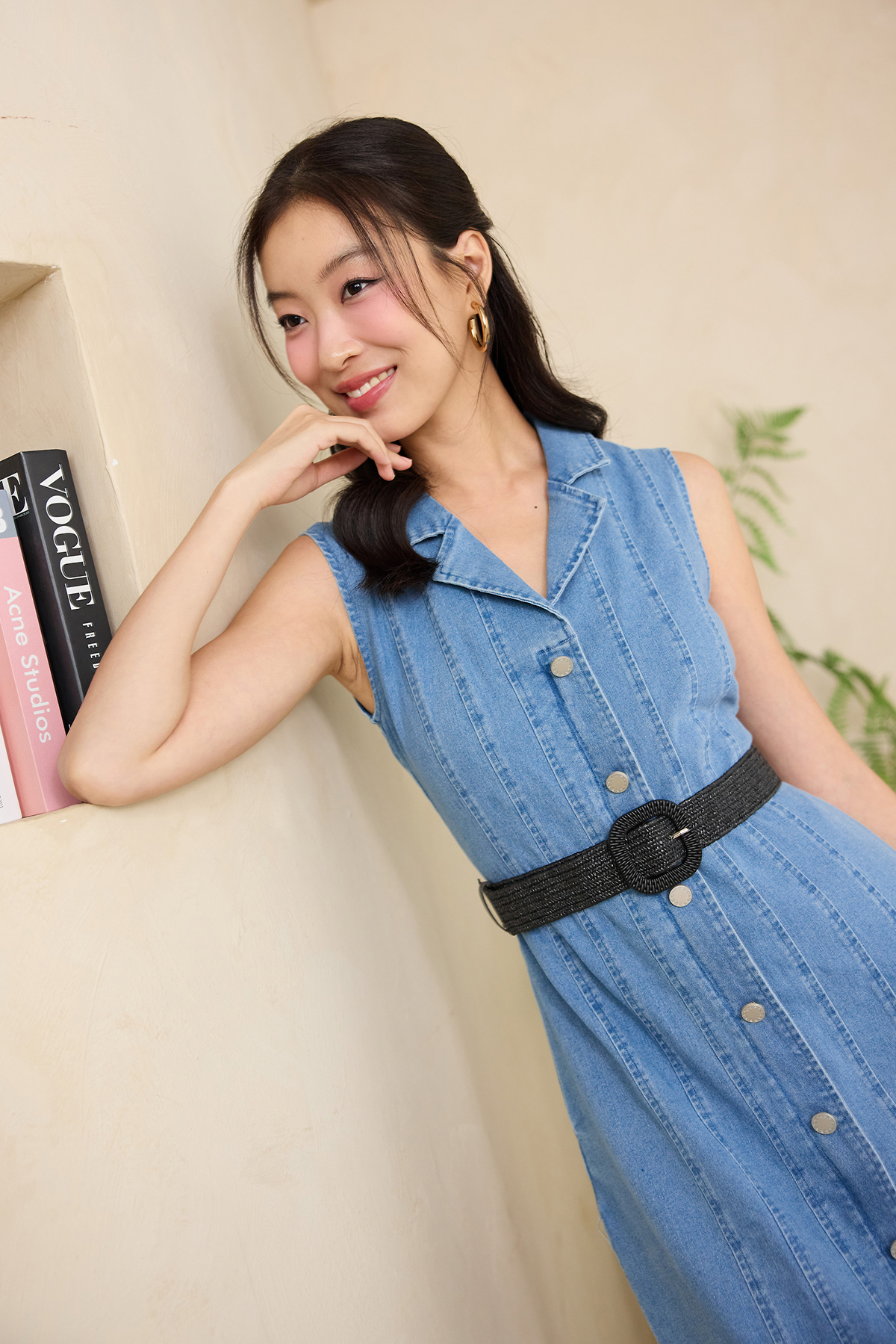 Bryon Dress In Mid Wash | Kind To Kind