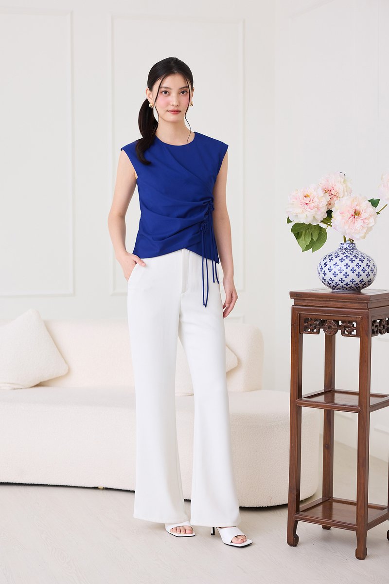 Honeysuckle Top In Cobalt Blue | Kind To Kind