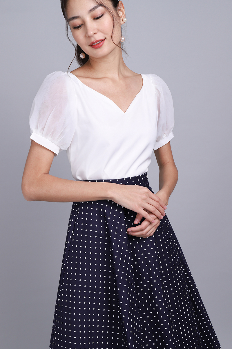 Grace Top In Classic White | Kind To Kind